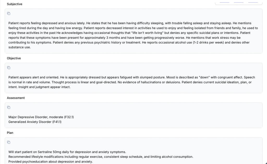 Effortless Real-Time Clinical Notes - note360